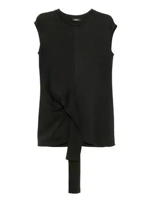 GOEN.J GOEN.J Asymmetric Draped Tank Top