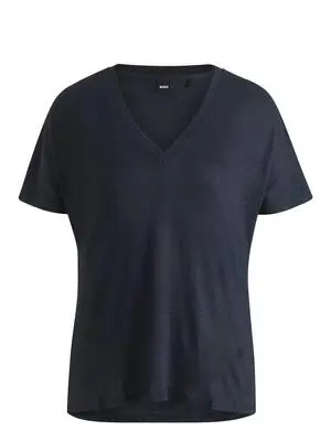 BOSS V-neck T-shirt - Blue