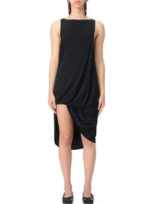 Jacquemus Drape Dress - Black