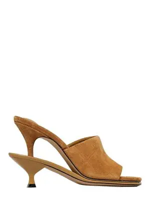 Jacquemus Heeled Sandal - Camel