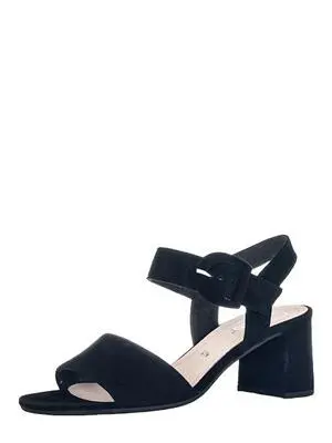 Gabor Block Heel Sandal - Black