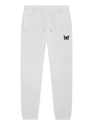 DALIX Butterfly Fleece Sweatpants - Lunar Gray