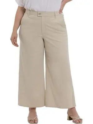 NYDJ Mona High-waist Ankle Trousers By - Feather