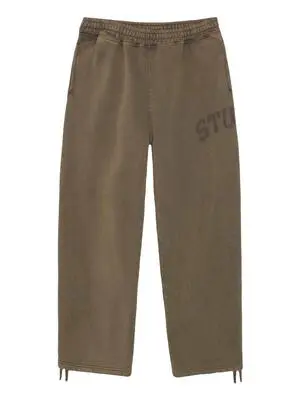 StÜssy Faded Graphic Fleece Pant 'olive - Brown
