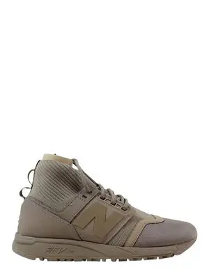 NEW BALANCE 247 Mid Top Sneaker - Brown