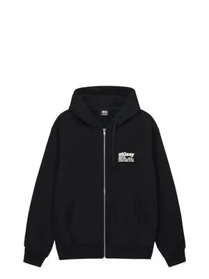StÜssy Dna Zip Hoodie - Black