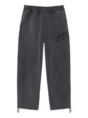 StÜssy Faded Graphic Fleece Pant 'washed - Black