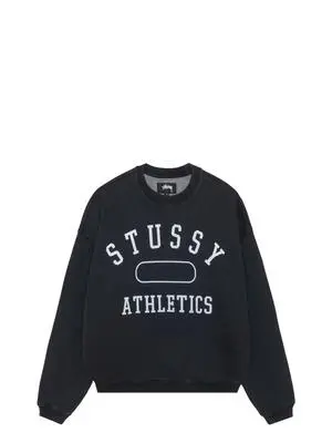 StÜssy Athletics Crew - Black