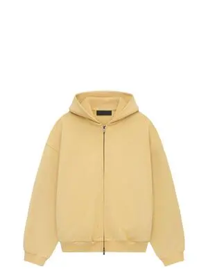 Fear Of God Heavy Fleece Full Zip Hoodie - Yellow