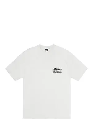 StÜssy Pigment Dyed Dna Tee 'natural - Cream