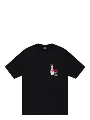 StÜssy Pigment Dyed Kingpin Tee - Black