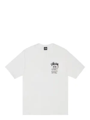 StÜssy X Our Legacy Work Shop 8 Ball Yin Yang Tee 'natural - White