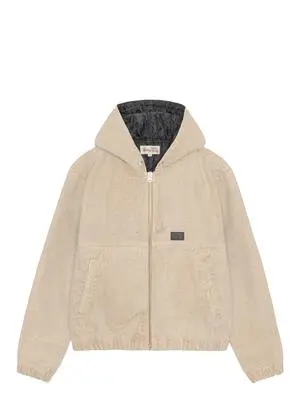 StÜssy Canvas Needle Punch Work Jacket - Tan