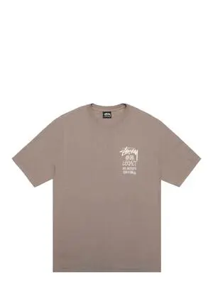 StÜssy X Our Legacy Work Shop 8 Ball Yin Yang Tee 'taupe - Brown
