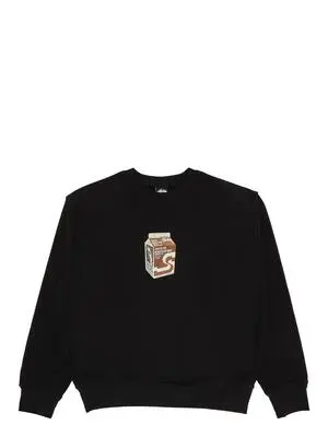 StÜssy Milk Crewneck - Black