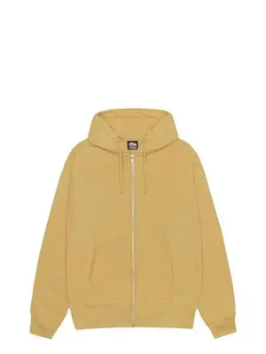 StÜssy Buana Stock Zip Hoodie - Yellow