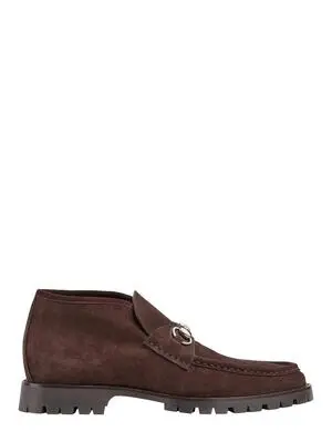 Gucci Horsebit Ankle Boots - Brown