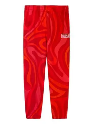 Emilio Pucci Fleece Track Pants - Red