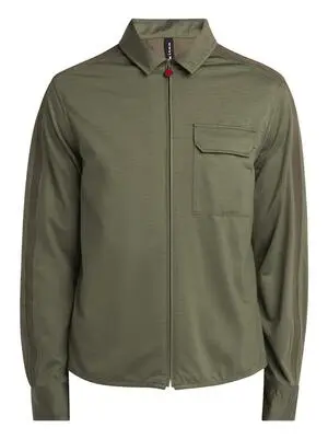 Kiton Full-zip Blouson Jacket - Olive