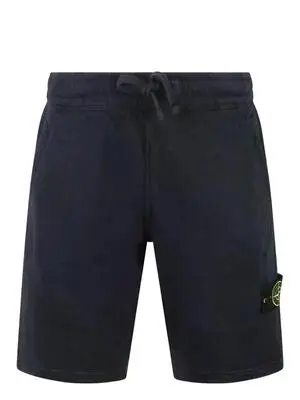 Stone Island Compass-badge Shorts - Blue