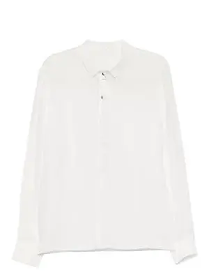 LABEL UNDER CONSTRUCTION Linen Shirt - White