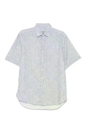 Canali Printed Shirt - Blue