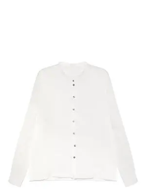 LABEL UNDER CONSTRUCTION Linen Shirt - White