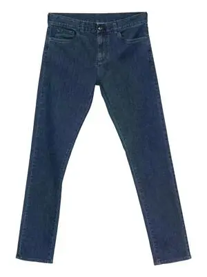 Canali Logo-patch Jeans - Blue