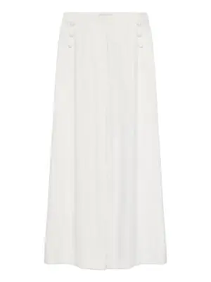 Shiatzy Chen High-waisted Trousers - White