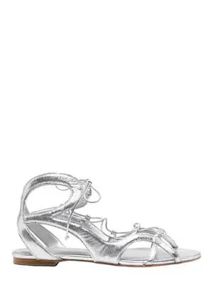 ANDREA CARRANO Artistic Glam Flat Sandals