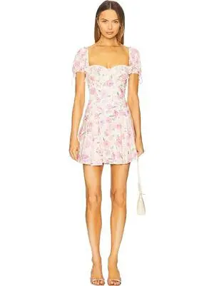 Majorelle Priscilla Mini Dress - Vintage Pink & Ivory
