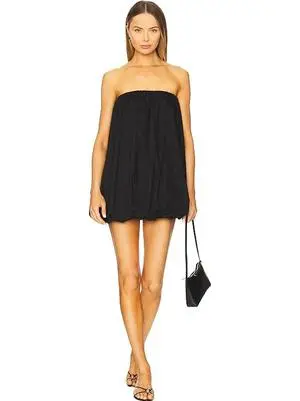 Show Me Your Mumu Beverly Bubble Dress - Black Poplin