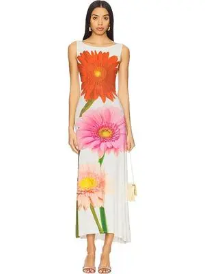 TYLER MCGILLIVARY Printed Dress - Gerbera
