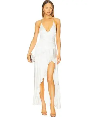 Bardot Sorella Halter Dress - Orchid White