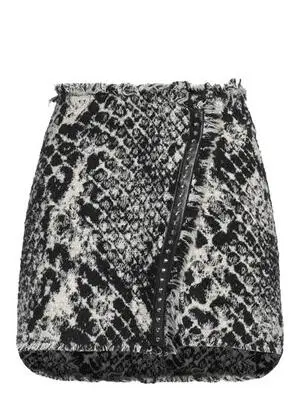 Pinko Mini Wrap Skirt - Black
