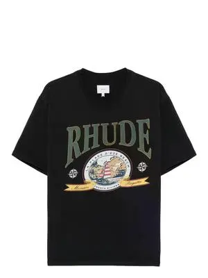 Rhude Monaco T-shirt - Black