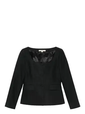 Remain Birger Christensen Open-neck Jacket - Black