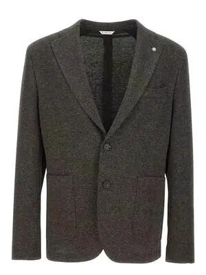 MANUEL RITZ Wool-blend Blazer - Brown