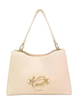 Moschino Logo-lettering Tote Bag - Neutrals
