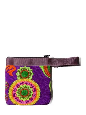 PUEBCO Fabric Pouch - Dark Purple