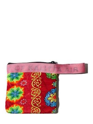 PUEBCO Fabric Pouch - Red