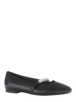 Gabor Crystal Mary Jane Flat - Black