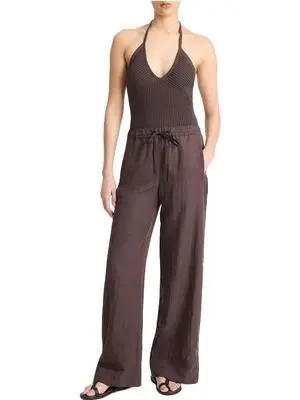 Vince Side-snap Pull-on Pant - Red