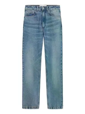 AMI Cotton Straight-Leg Jeans