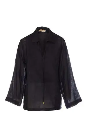 Michael Kors Ramie Tunic - Black