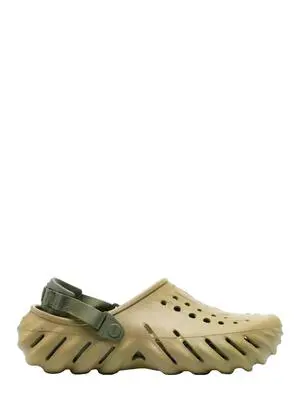 CROCS Echo Perforated Clogs - Green