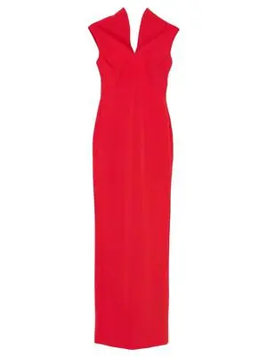 MOOS STUDIO Sleeveless Maxi Dress - Red