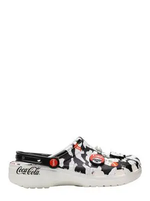 CROCS X Coca Cola Classic Clog Slippers - White
