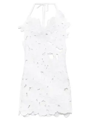 BLUMARINE Open-Work Mini Dress