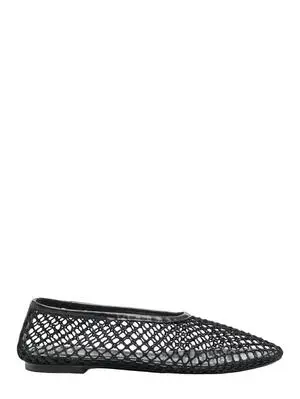 Staud Alba Ballet Flats - Black